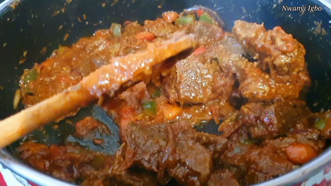 How to Fry Tasty Wet Meat | Beef Wet Fry | Spicy Wet Beef Recipe - YouTube