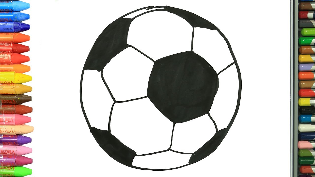 How to draw Ball | Colors | Drawing and Painting | How to color ...