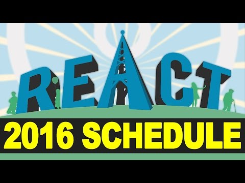 NEW REACT CHANNEL SCHEDULE - YouTube