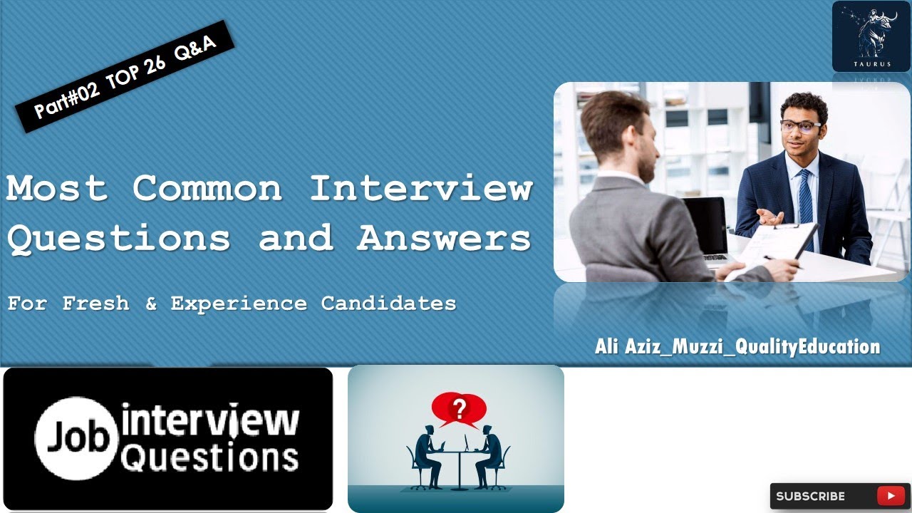 Mastering Common Interview Questions and Answers Part 2 | Interview ...