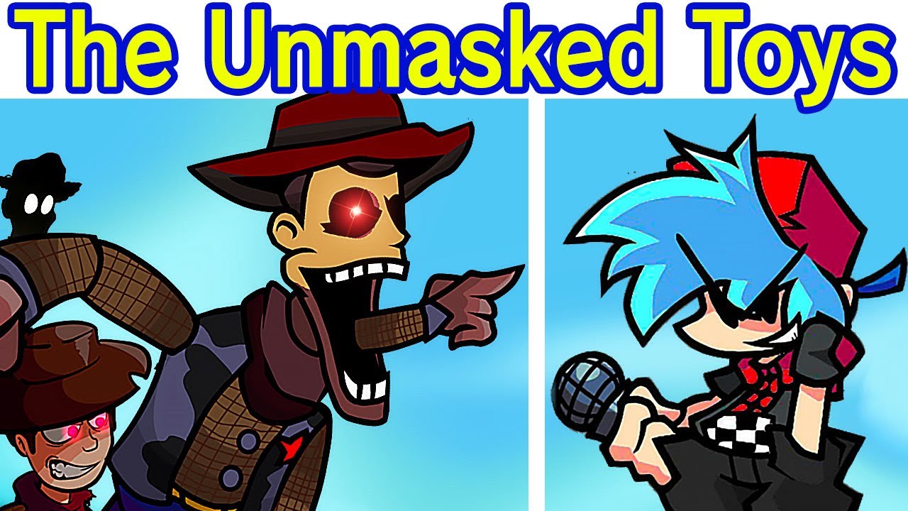 Friday Night Funkin' Vs ToyStory.EXE | The Unmasked Toys | Toy Story ...
