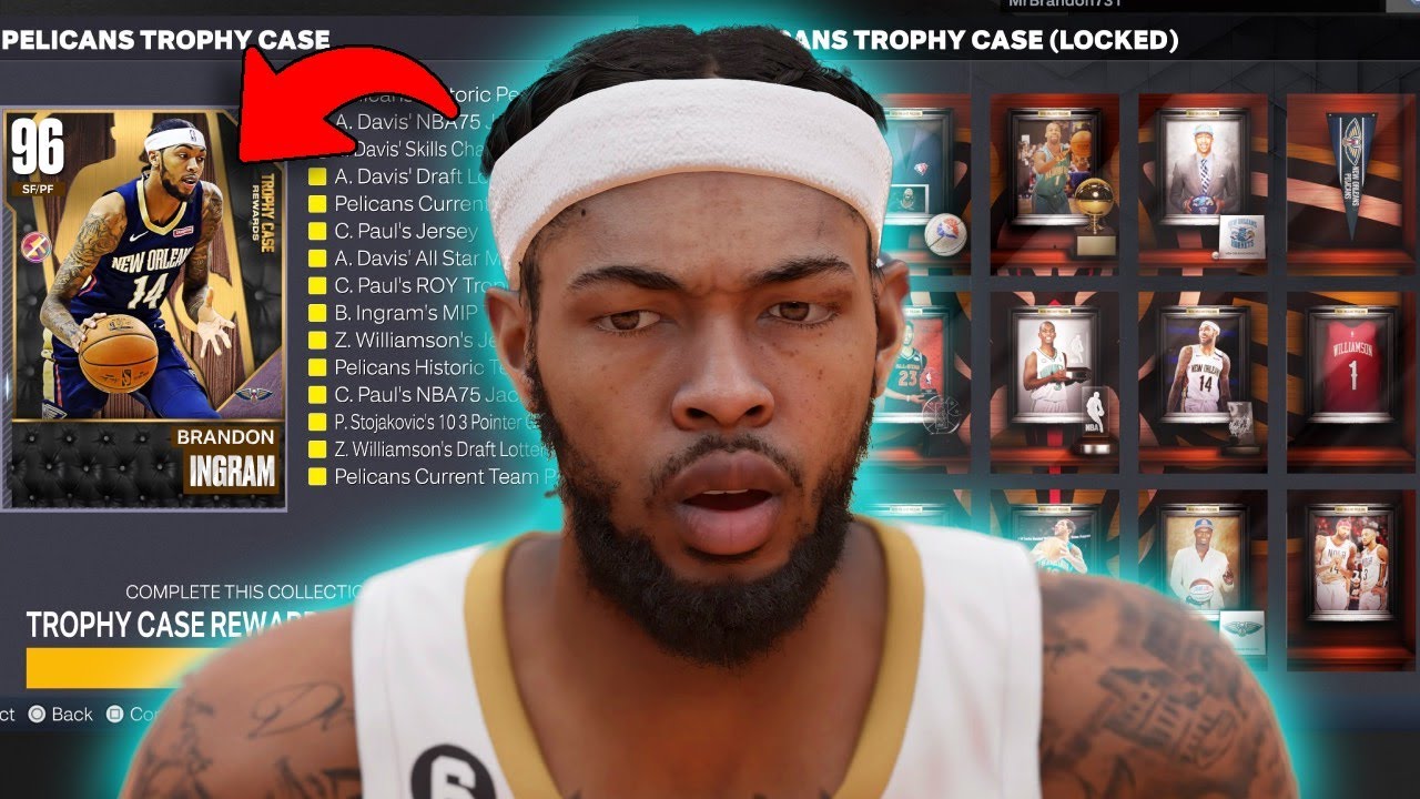 TROPHY CASE BRANDON INGRAM IS SO SLEPT ON IN NBA 2K23 MYTEAM!! - YouTube