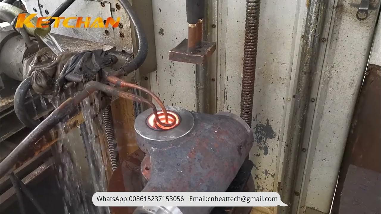 How does heat treat the workpiece's inner hole by induction? - YouTube