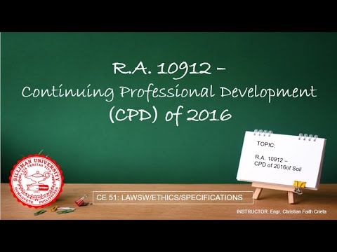 Everything you need to know about CPD points for Civil Engineers as of ...