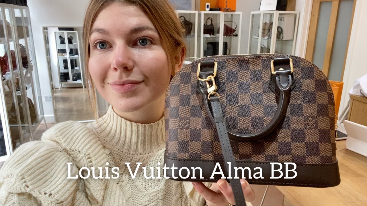 Louis Vuitton Alma BB Bag Review - YouTube