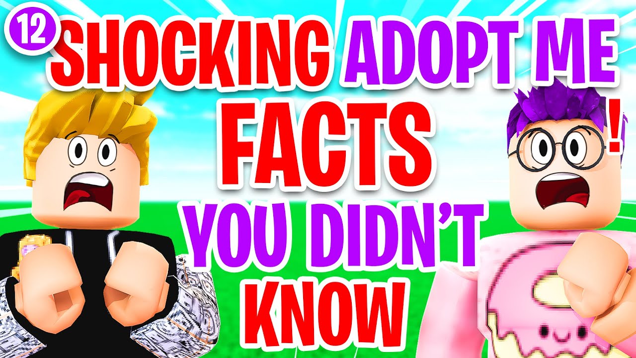 SECRET 12 THINGS YOU DIDN'T KNOW ABOUT ADOPT ME!? (SHOCKING FACTS ...