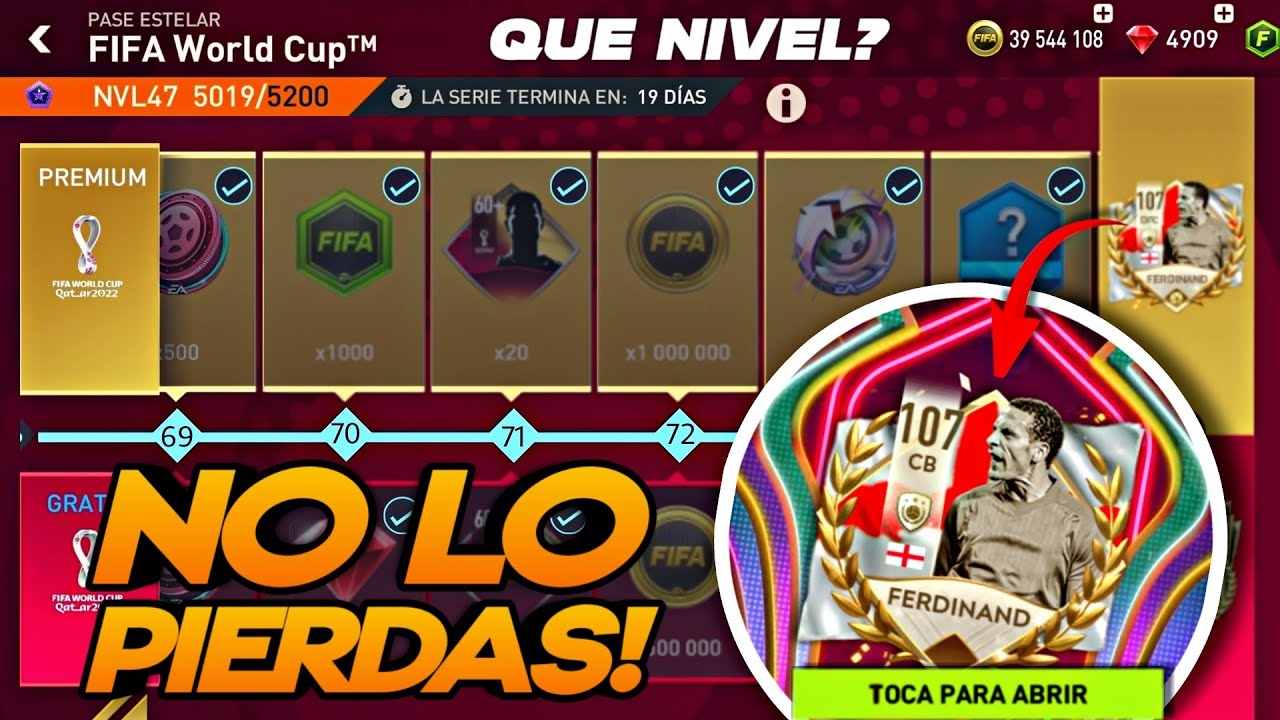 En qué NIVEL del PASE ESTELAR debes ir *MUY DIFÍCIL* 😦 FIFA Mobile ...