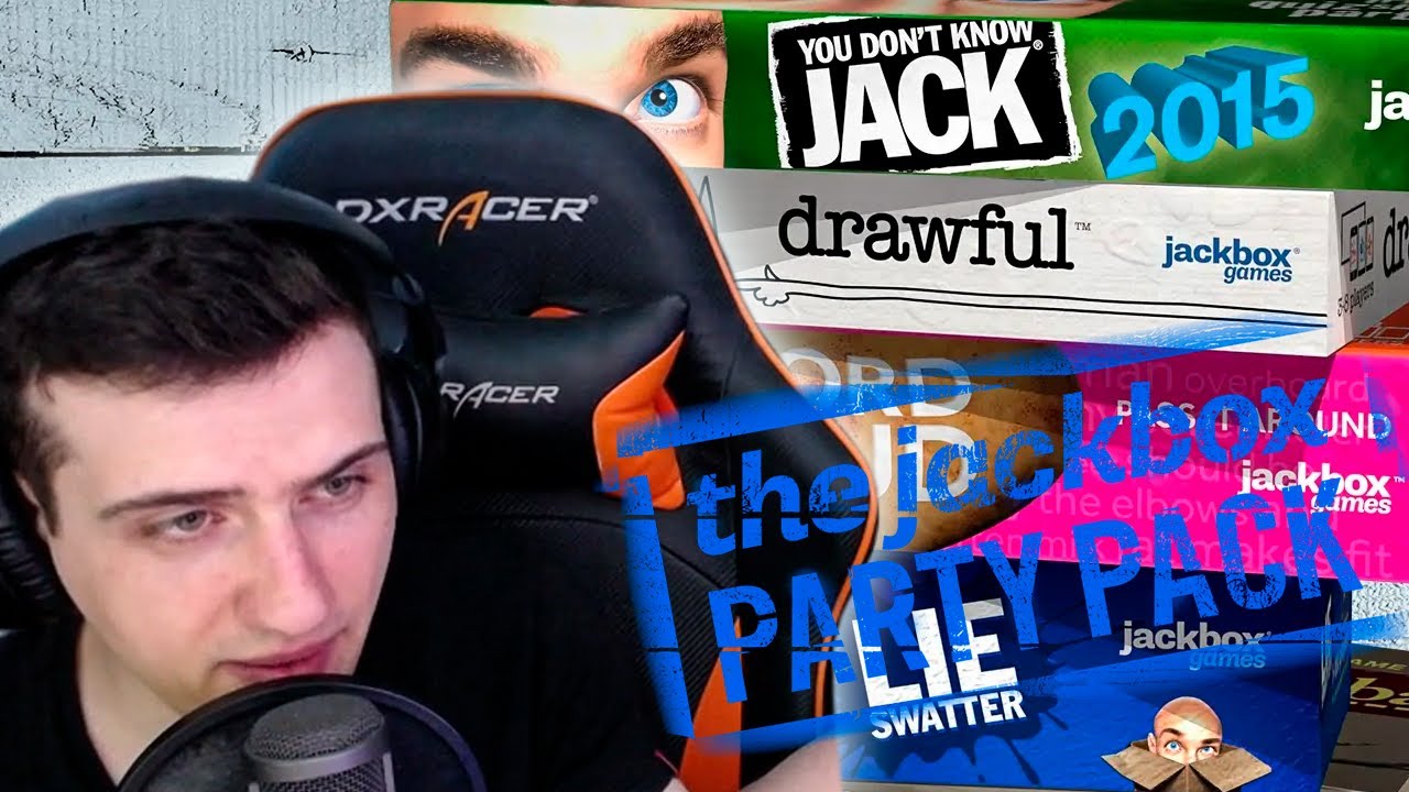 HellYeahPlay играет со зрителями в The Jackbox Party Pack 1 - YouTube
