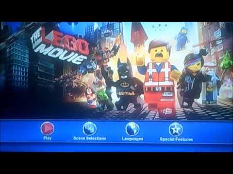 DVD Menu Walkthrough to The Lego Movie (Request Video for A Smith)