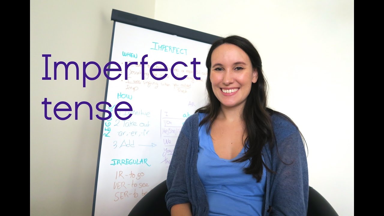 IMPERFECT tense in Spanish (plus grid and practice) - YouTube