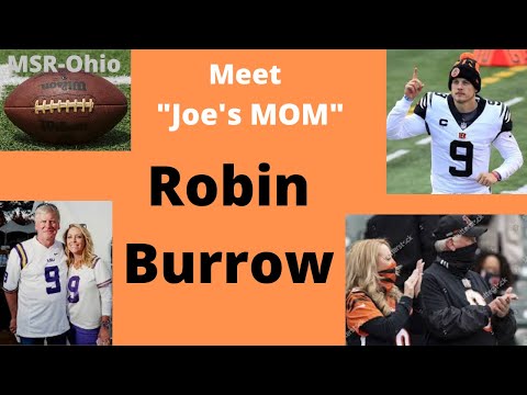Meet Joe Burrow's "Super Mom" - Robin Burrow - YouTube