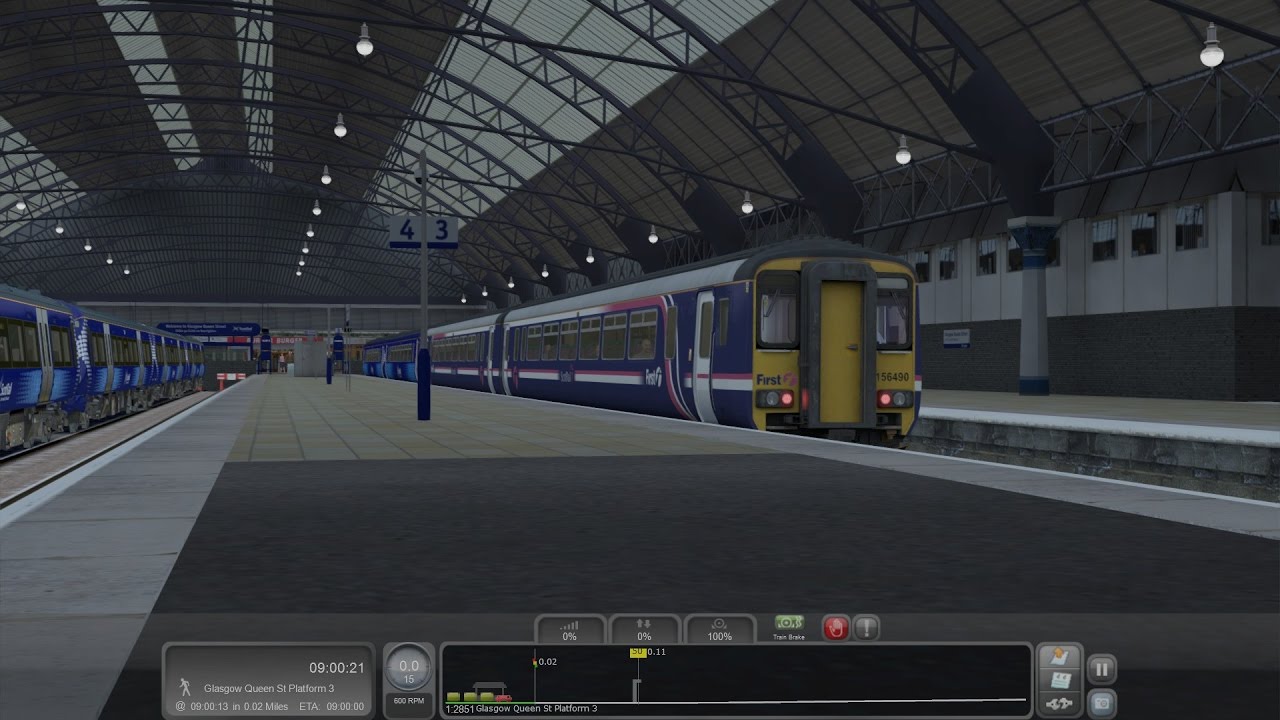 Train simulator 2017: Class 156 North Clyde Lines/Class 156 info - YouTube