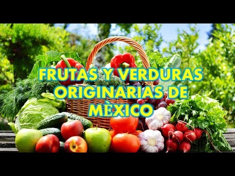 11 FRUTAS Y VERDURAS ORIGINARIAS DE MÉXICO. 🍇🥕🇲🇽 - YouTube