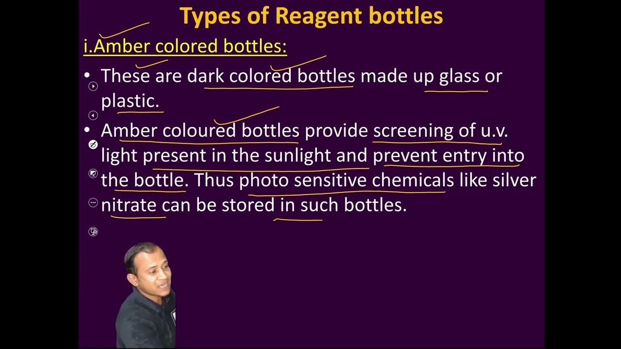 Types of Reagent bottles - YouTube