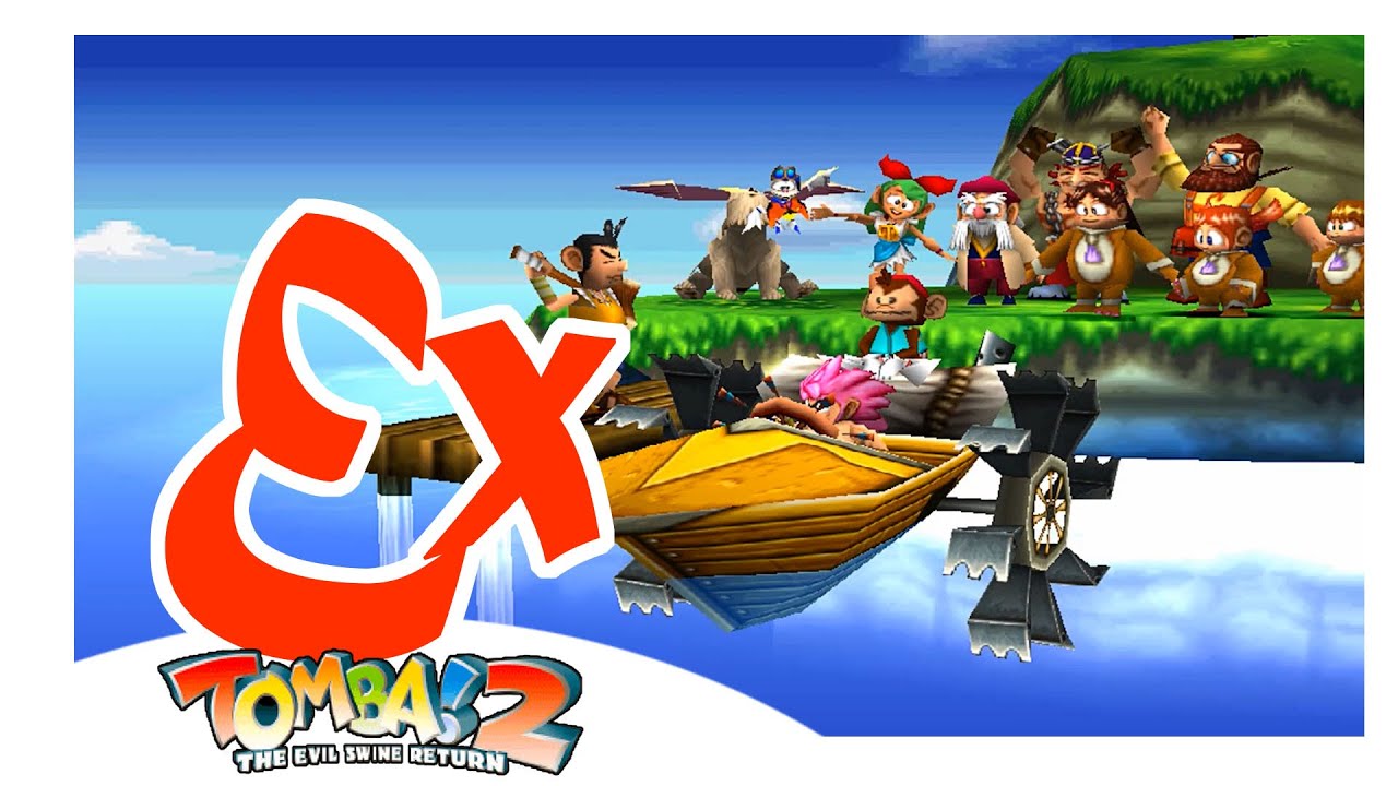 Reward for Completing All Quests - (PSX) TOMBA! 2 True Ending Red Suit ...