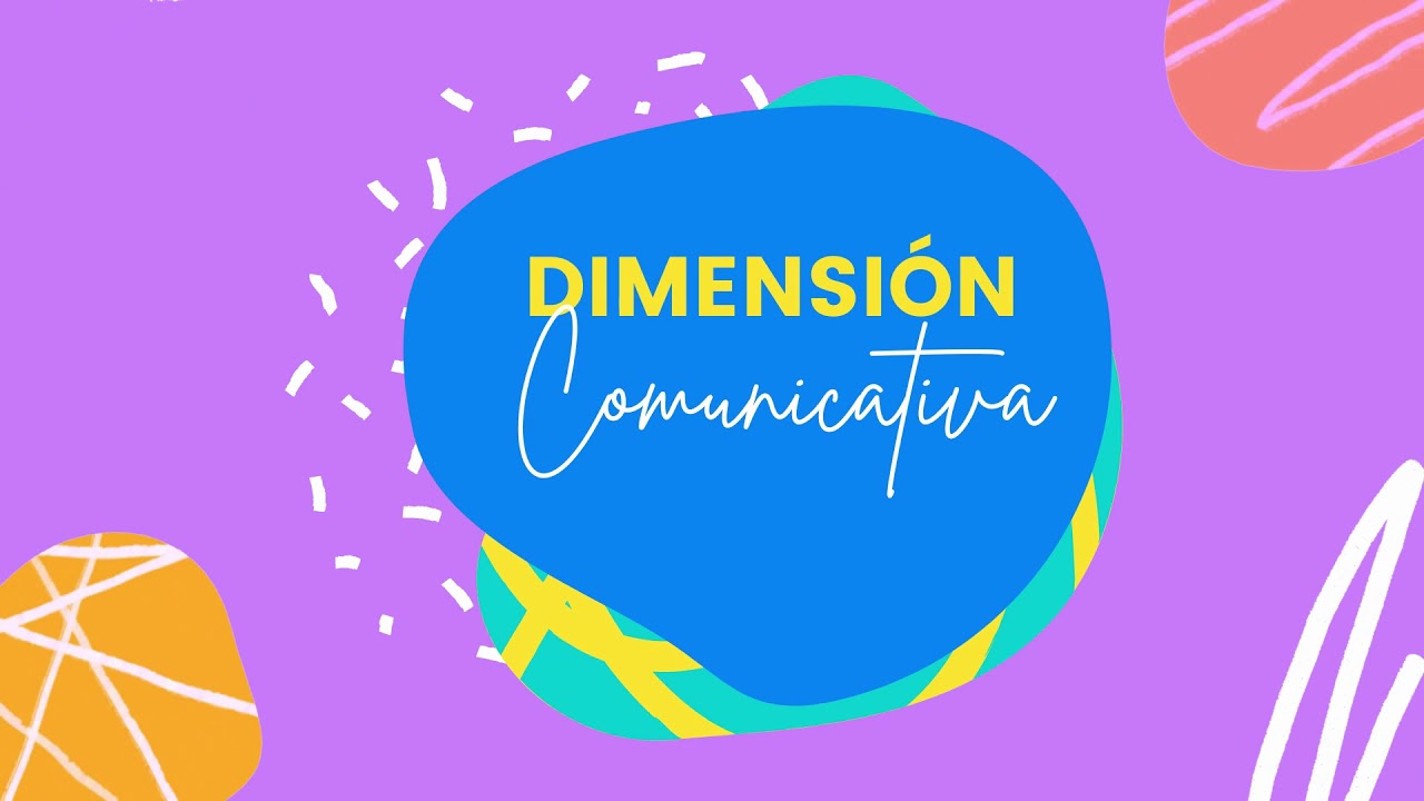 dimensiones del ser humano: dimensión comunicativa - YouTube