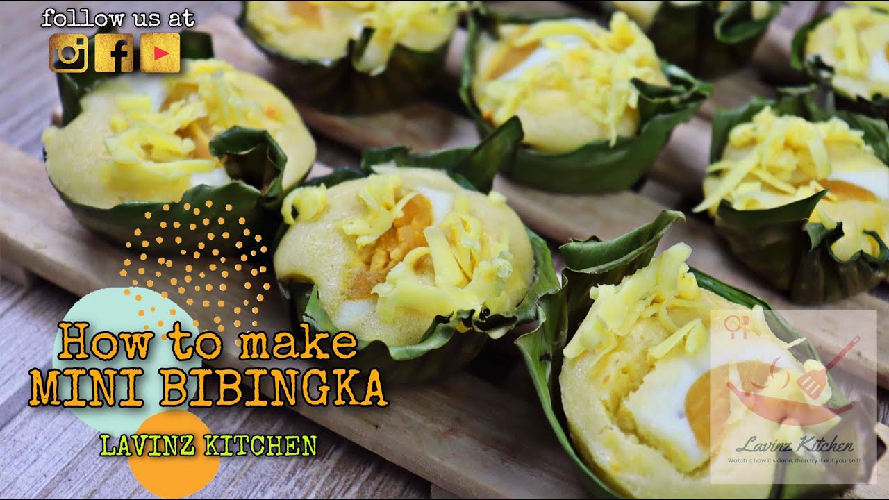 How to make Mini Bibingka | Easy Bibingka (Bibingkinitan) | Special ...