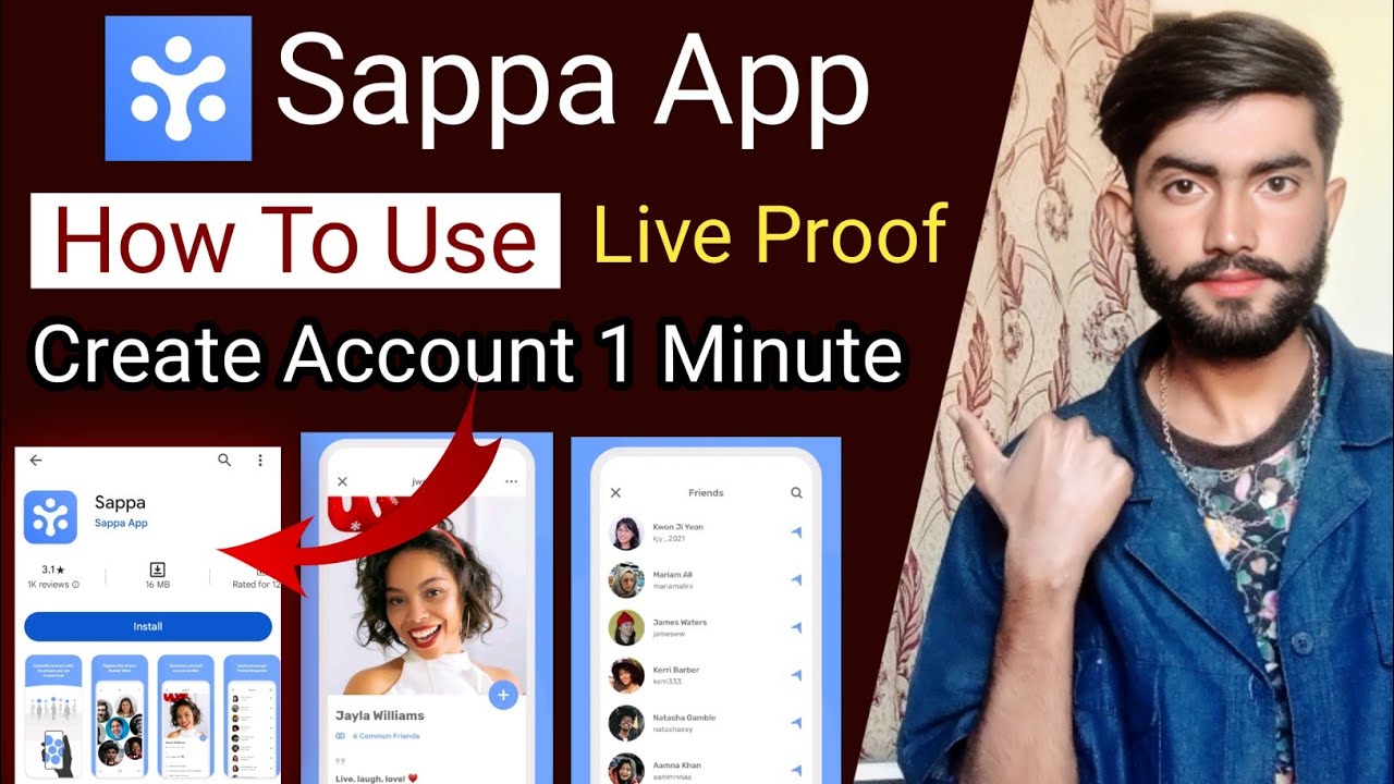 Sappa App kaise use kare id kaise banaye | sappa app kaise use kare ...
