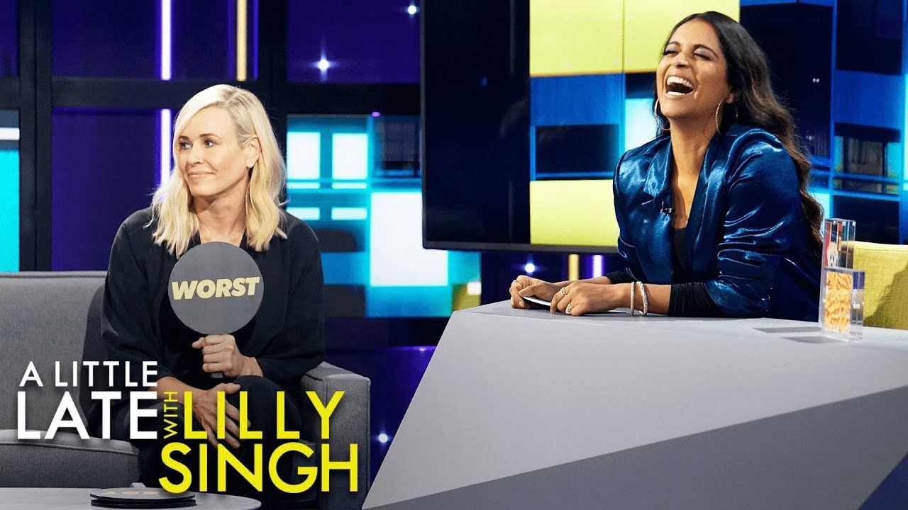 Chelsea Handler Plays First, Last, Best, Worst - YouTube