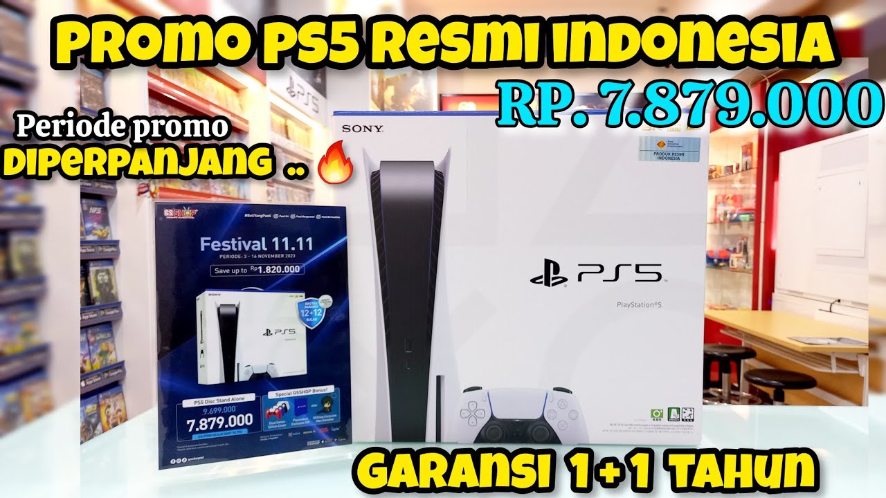 GS SHOP BEC BANDUNG || HARGA PROMO PS5 RESMI SONY INDONESIA 🔥 promo ...