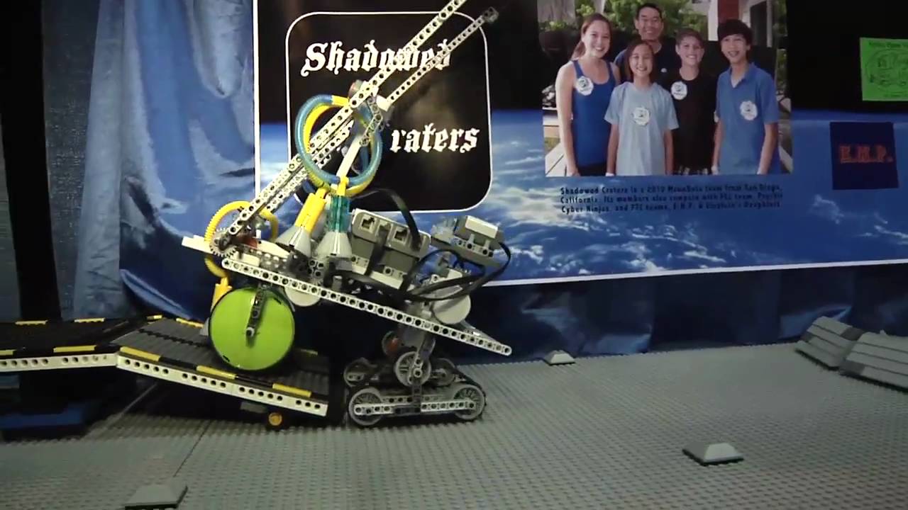 MoonBots 2.0: A Google Lunar X PRIZE LEGO MINDSTORMS Challenge - YouTube