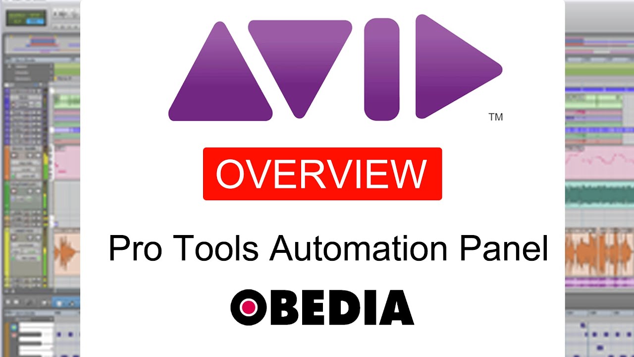 PRO TOOLS - Automation Panel Overview - YouTube