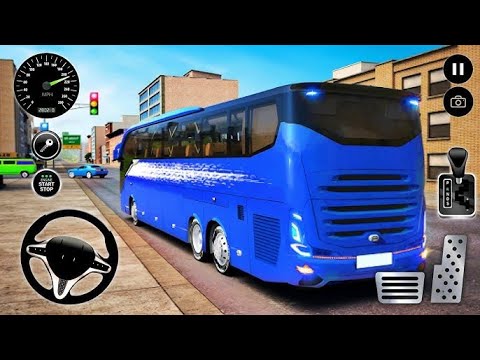 Heavy Bus Simulator ( 14 ) | Extreme Passenger Bus Driving Gameplay ...