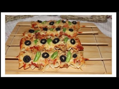 Pizza Pasta Stick Recipe - YouTube