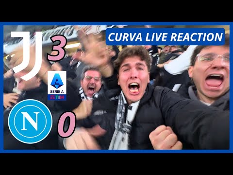 💦 3 BABBÀ A CONTEEE!!! JUVENTUS 3-0 NAPOLI / CURVA SUD ALLIANZ STADIUM LIVE REACTION 