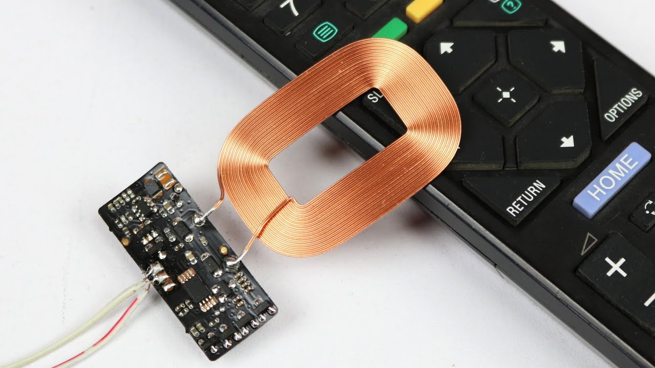Battery Remote Convert into Wireless Charging Remote - YouTube