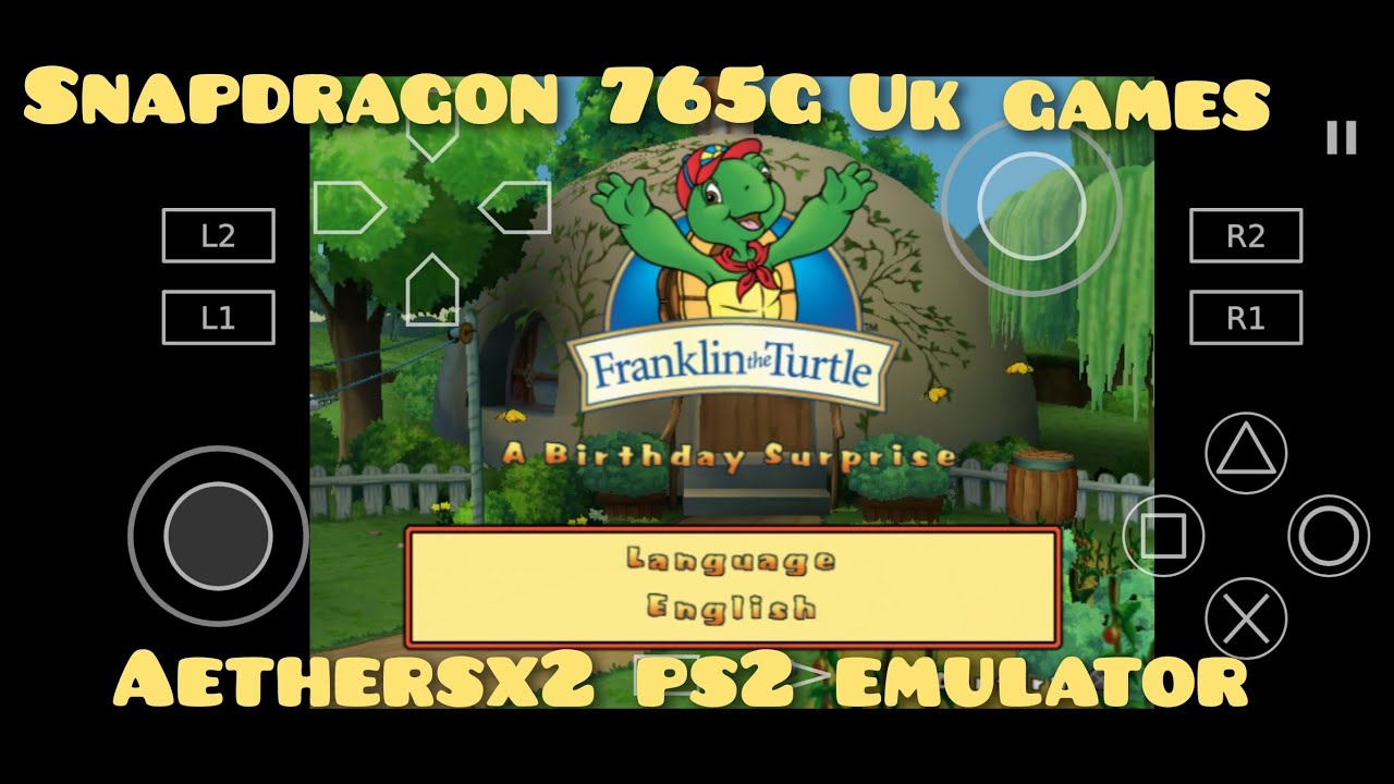 Franklin The Turtle | Aethersx2 PS2 Emulator | Android Snapdragon 765G ...