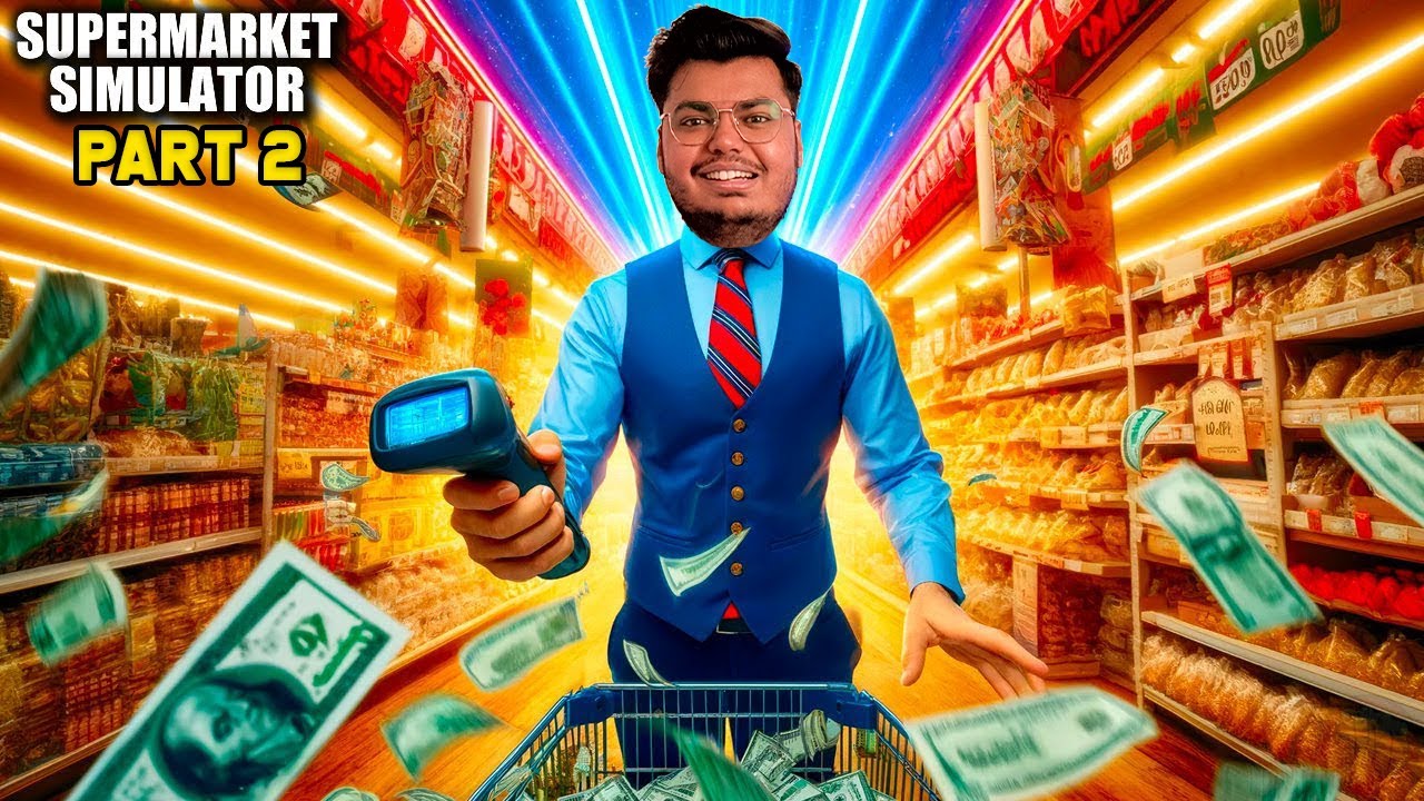 Supermarket Simulator Part 2 | Hired A Help - YouTube