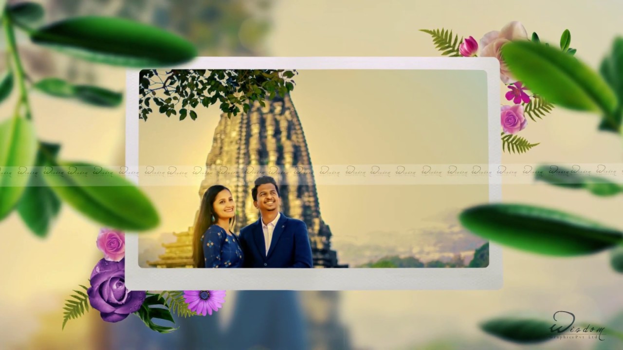 Custom Wedding Invitation Video - Save The Date - YouTube