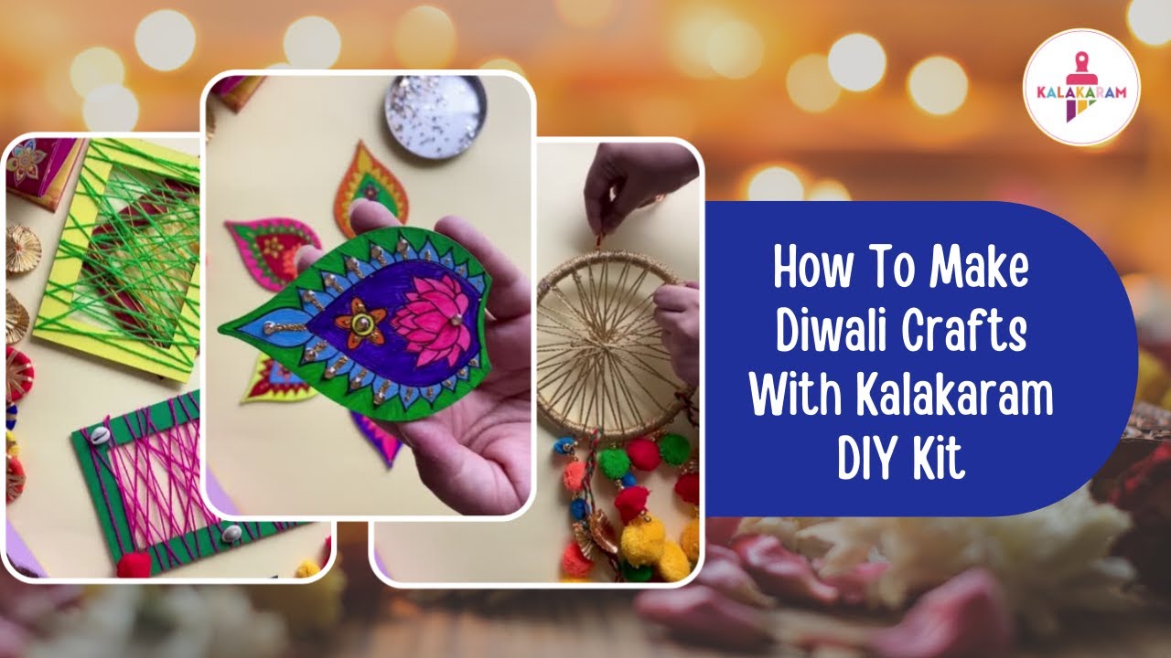 Make your Own Diwali Crafts With Kalakaram DIY Kit I Perfect For ...