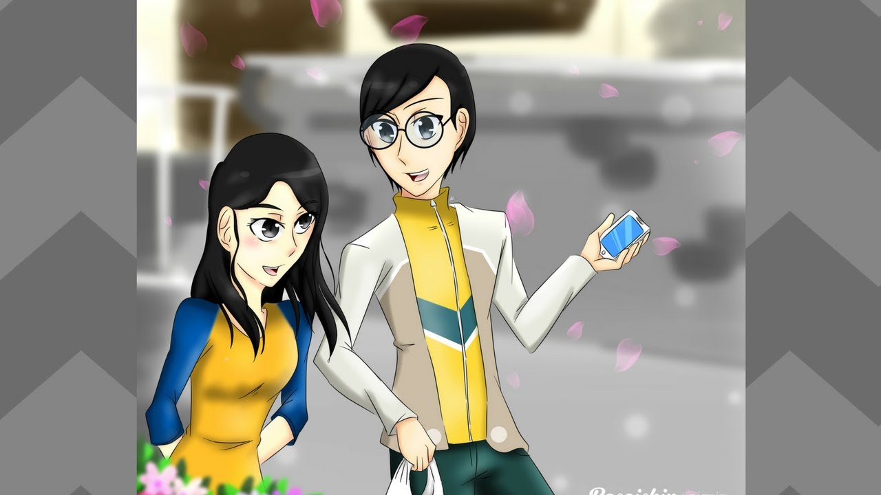 Nobita (Doraemon) x OC |Friend's fanart request| [Medibang Paint Pro ...