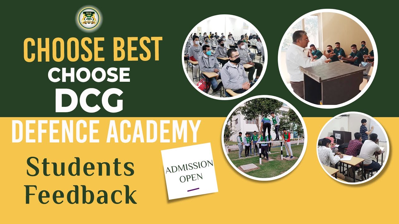 CHOOSE DCG DEFENCE ACADEMY | BEST DEFENCE COACHING INSTITUTE | STUDENTS ...