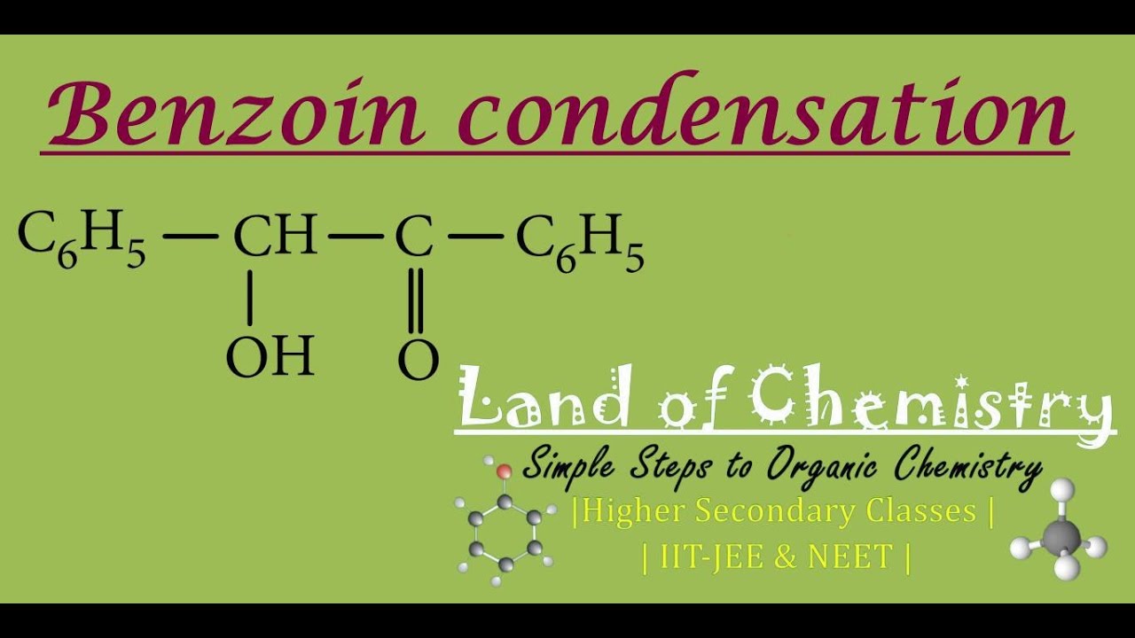 Benzoin Condensation Reaction| Benzaldehyde| 2-hydroxy–1, 2–diphenyl ...