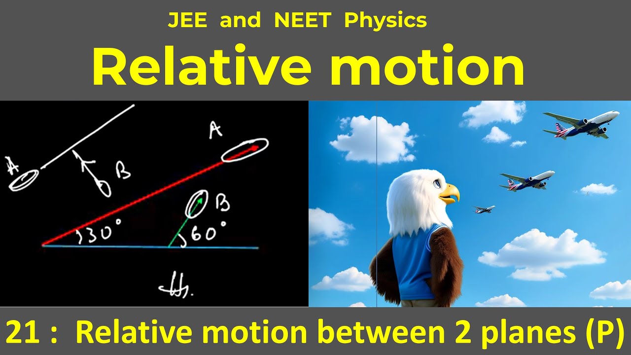 21. Relative motion between two planes(P) - YouTube