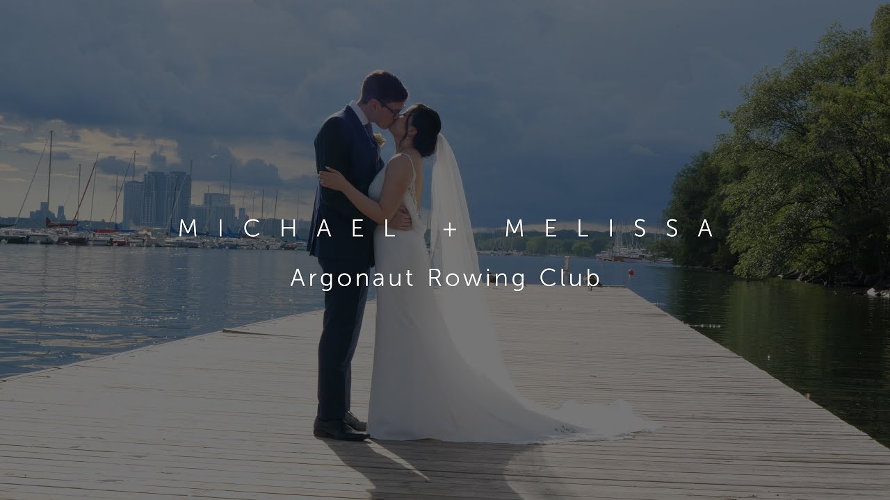 Melissa & Michael Argonaut Rowing Club Wedding - YouTube