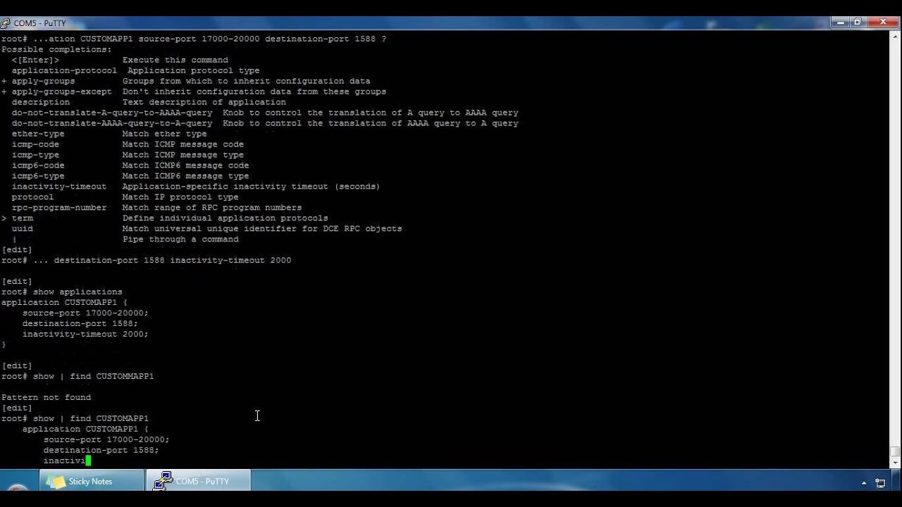 Configuring Application Services Juniper SRX Firewalls - YouTube