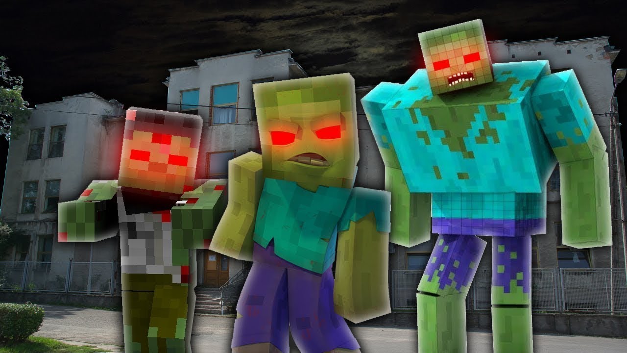 Minecraft || HOW TO BECOME A ZOMBIE BABY || Baby Duck Minecraft ...