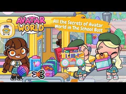 All the Secrets of Avatar World in The School Bus - YouTube