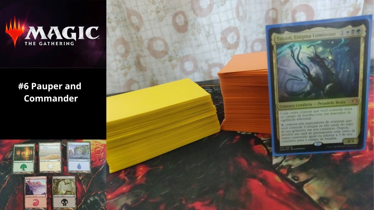 Magic the Gathering: Pauper and Commander! - YouTube