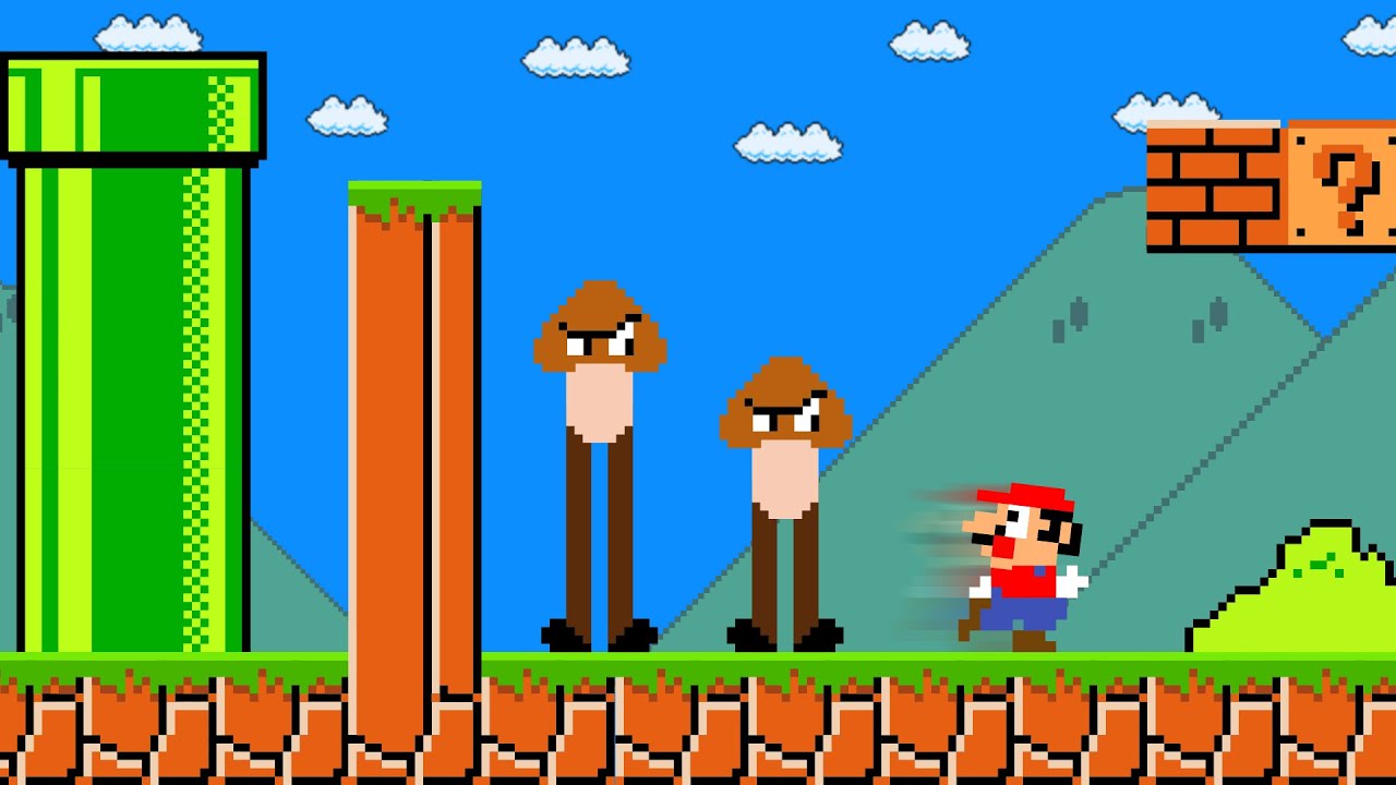 King Rabbit: When everything Mario jumps on it turns TALL! - YouTube