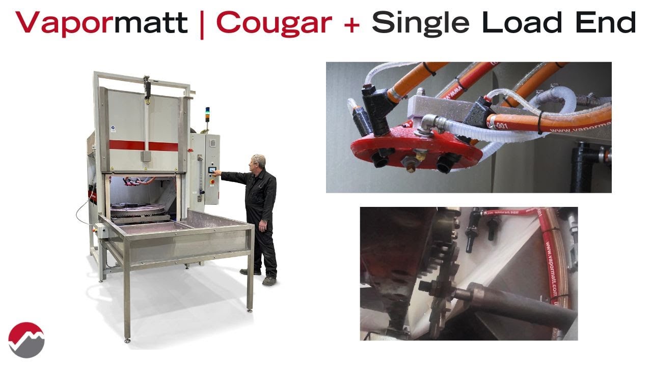 Vapormatt Cougar + with Single Load End and Vertical Door for Extrusion ...