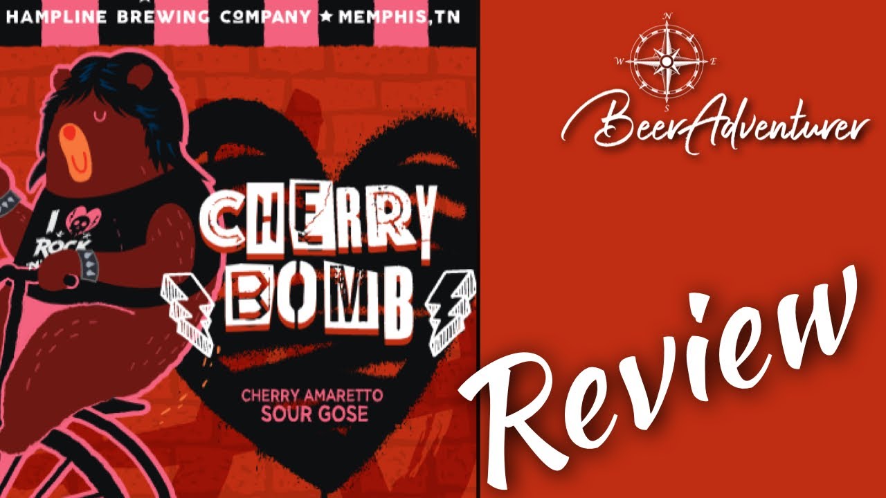 Cherry Bomb | Hampline Brewing Co | Beer Review - YouTube