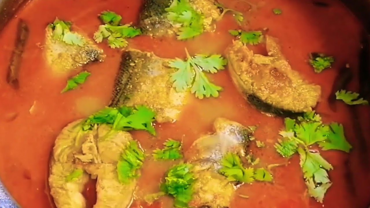 Sheela Fish curry Recipe | Barracuda Fish Gravy Recipe | most Delicious ...