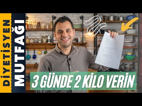 3 GÜNDE 2 KİLO VERDİREN YILBAŞI DİYETİ