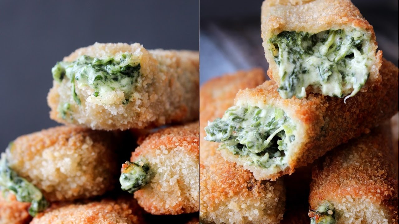 How To Make Spinach Dip Sticks - You Wish Wednesday - By One Kitchen ...