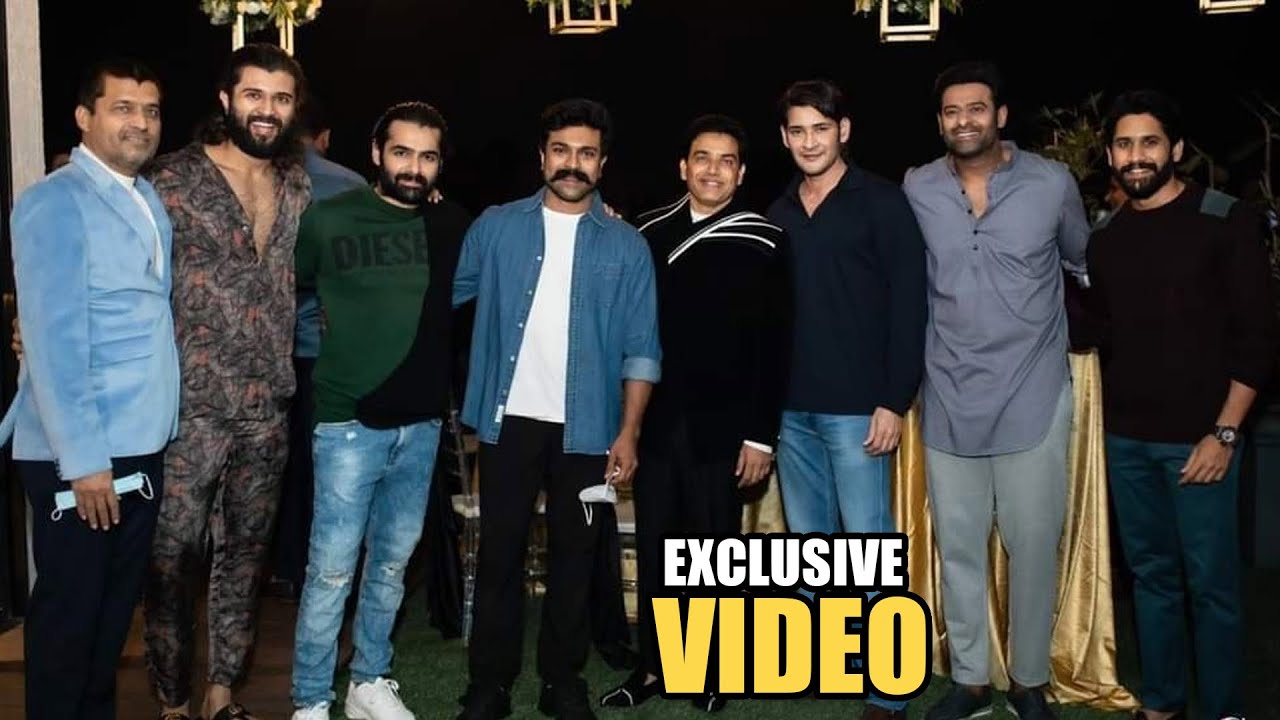 Tollywood Young Heros @ Dil Raju 50th Birthday party Celebrations - YouTube
